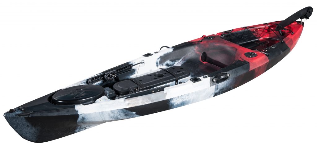 SKULL SNIPER 10 FISHING KAYAK WITH RUDDER, SEAT AND PADDLE. | Kayaks Direct